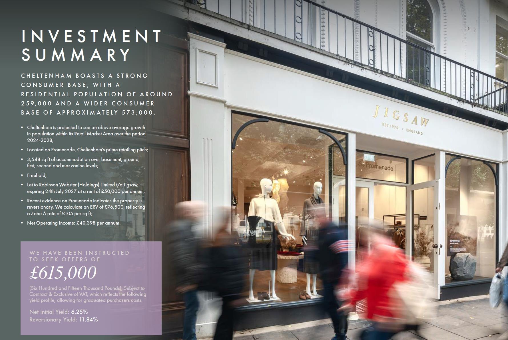 62-64 Promenade Cheltenham | Investment | Green & Partners